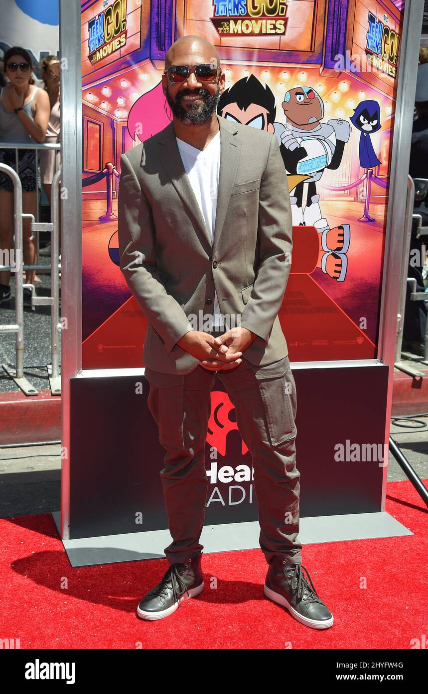 Khary Payton attending the Los Angeles premiere of Teen Titans Go! To ...