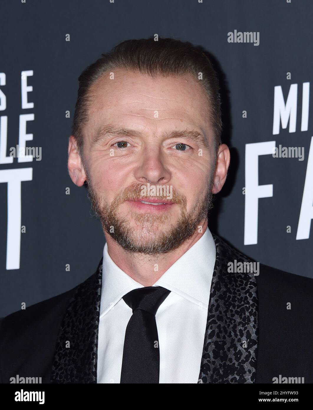 Simon pegg at premiere mission hi-res stock photography and images - Alamy