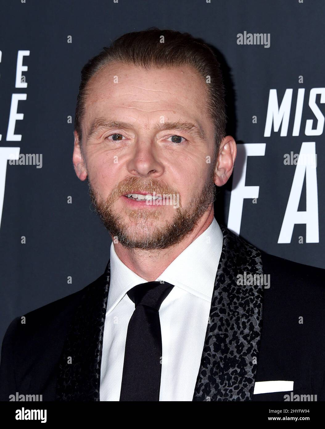 Simon pegg at premiere mission hi-res stock photography and images - Alamy