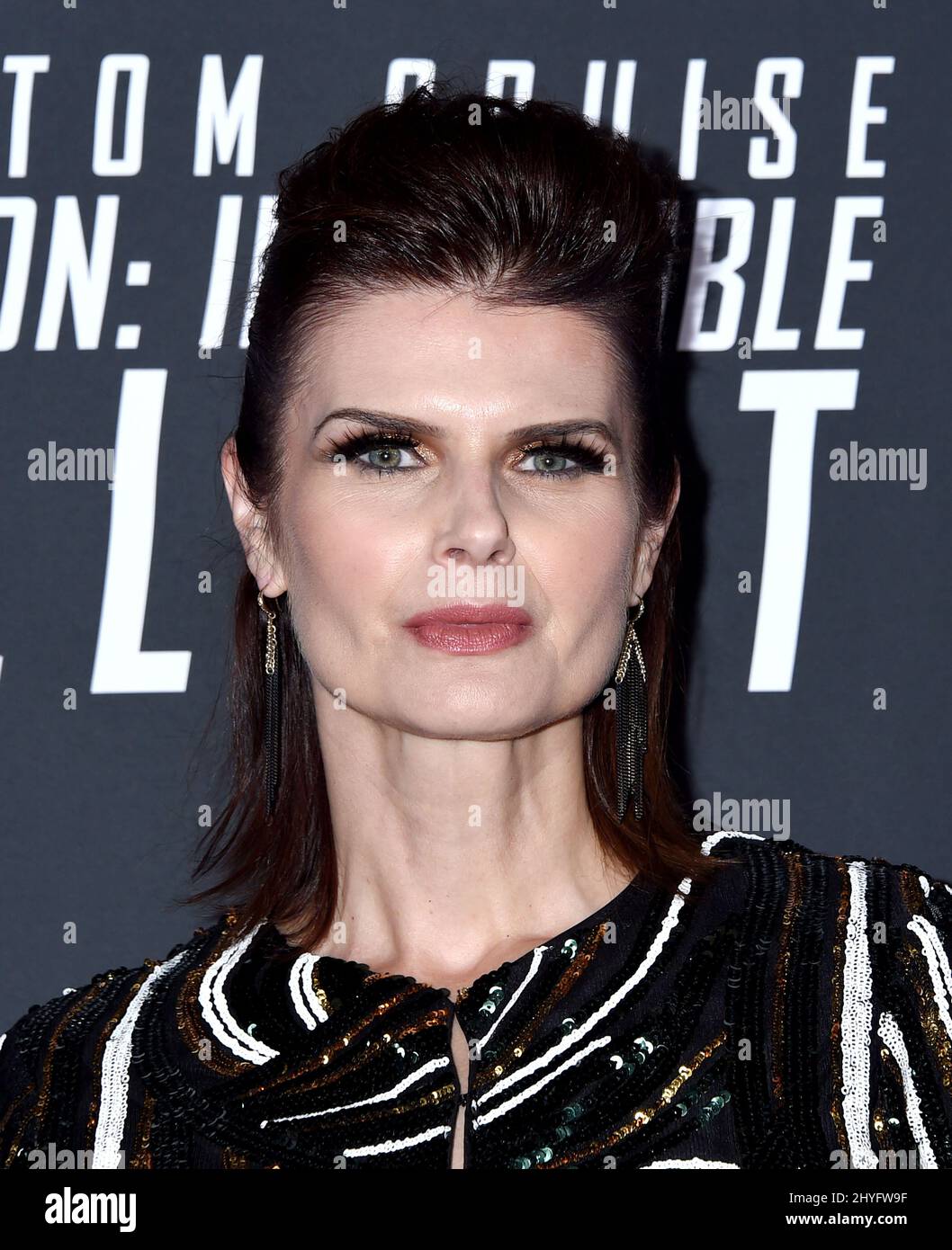 Carrie genzel attending washington dc premiere mission hi-res stock ...