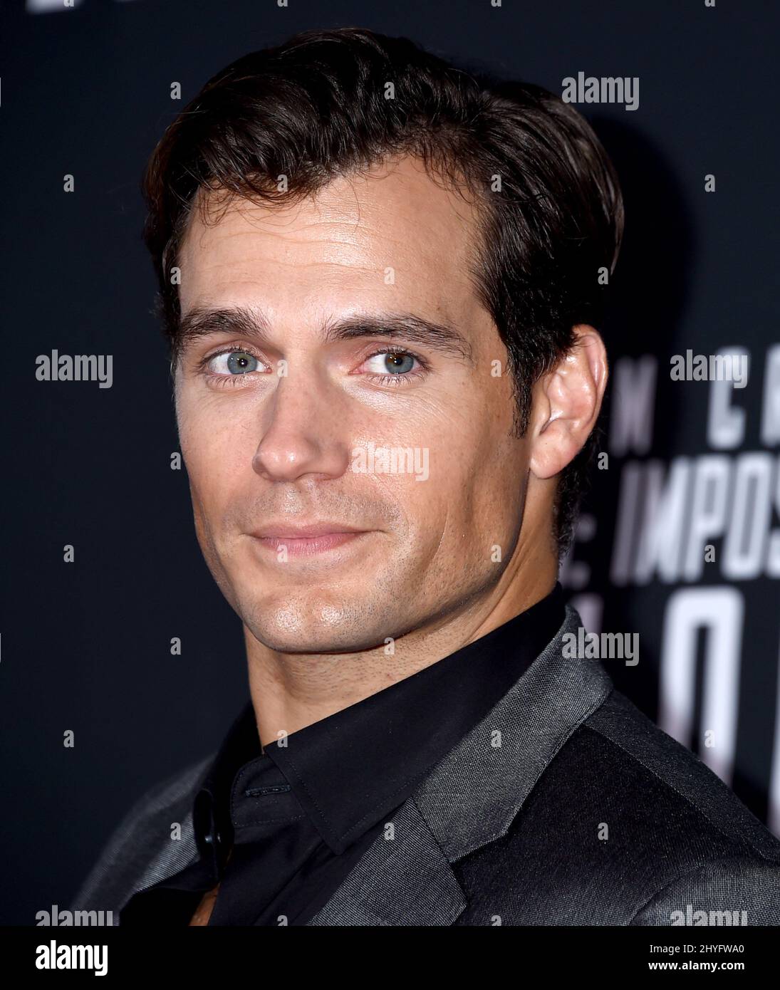 Henry Cavill attending the Washington DC premiere of Mission ...
