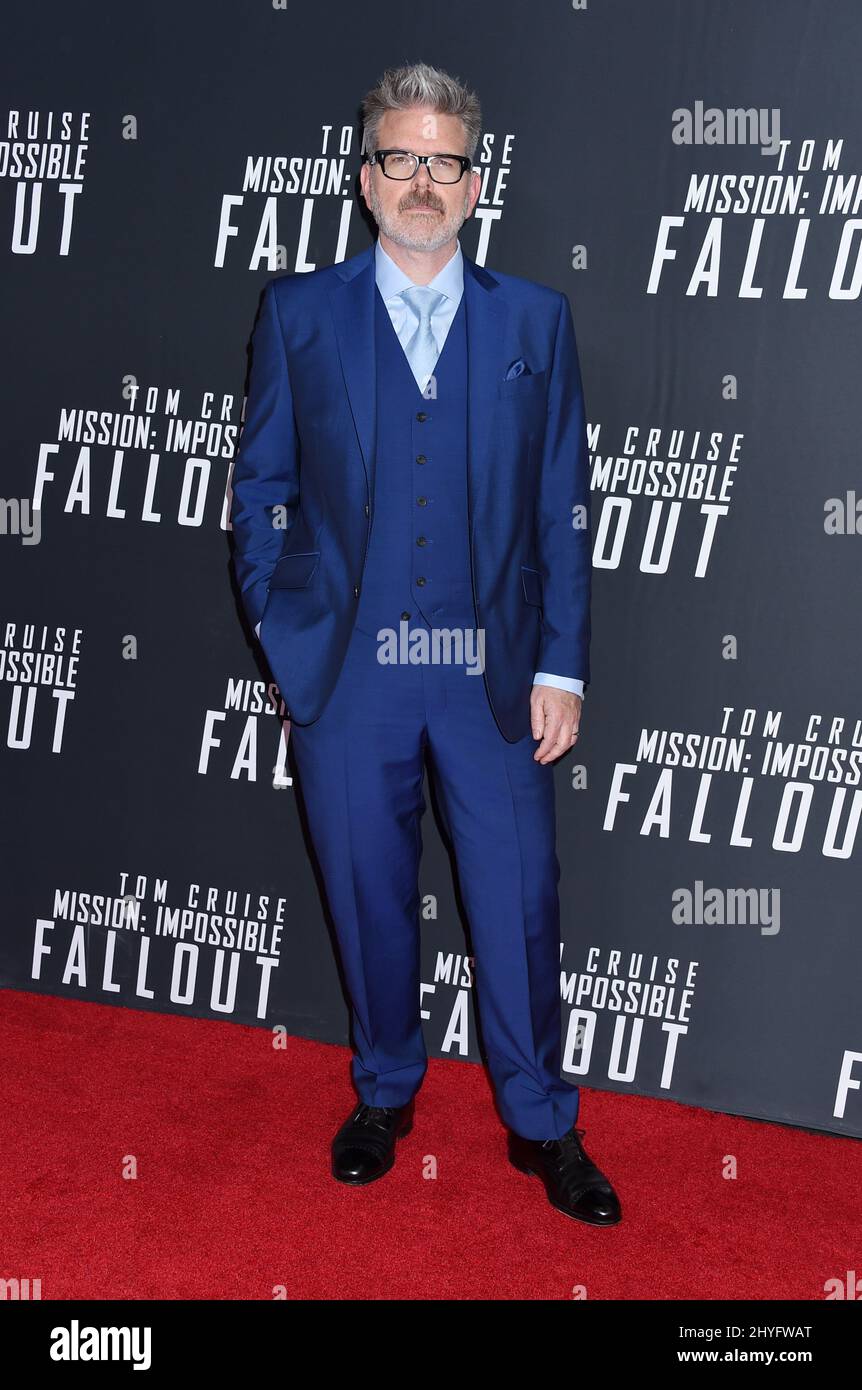 Christopher McQuarrie attending the Washington DC premiere of Mission ...
