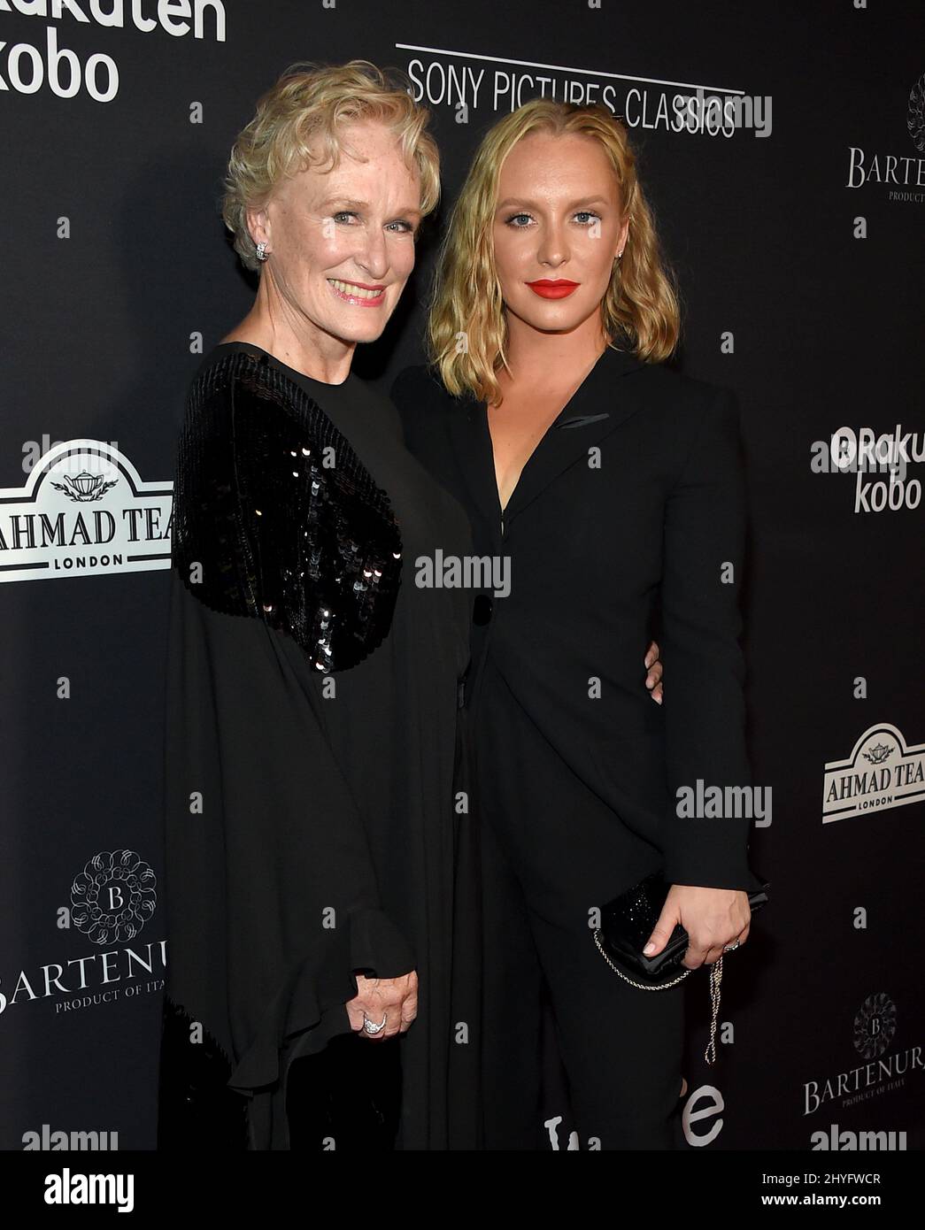 Glenn Close and Annie Starke attending the Los Angeles premiere of The ...