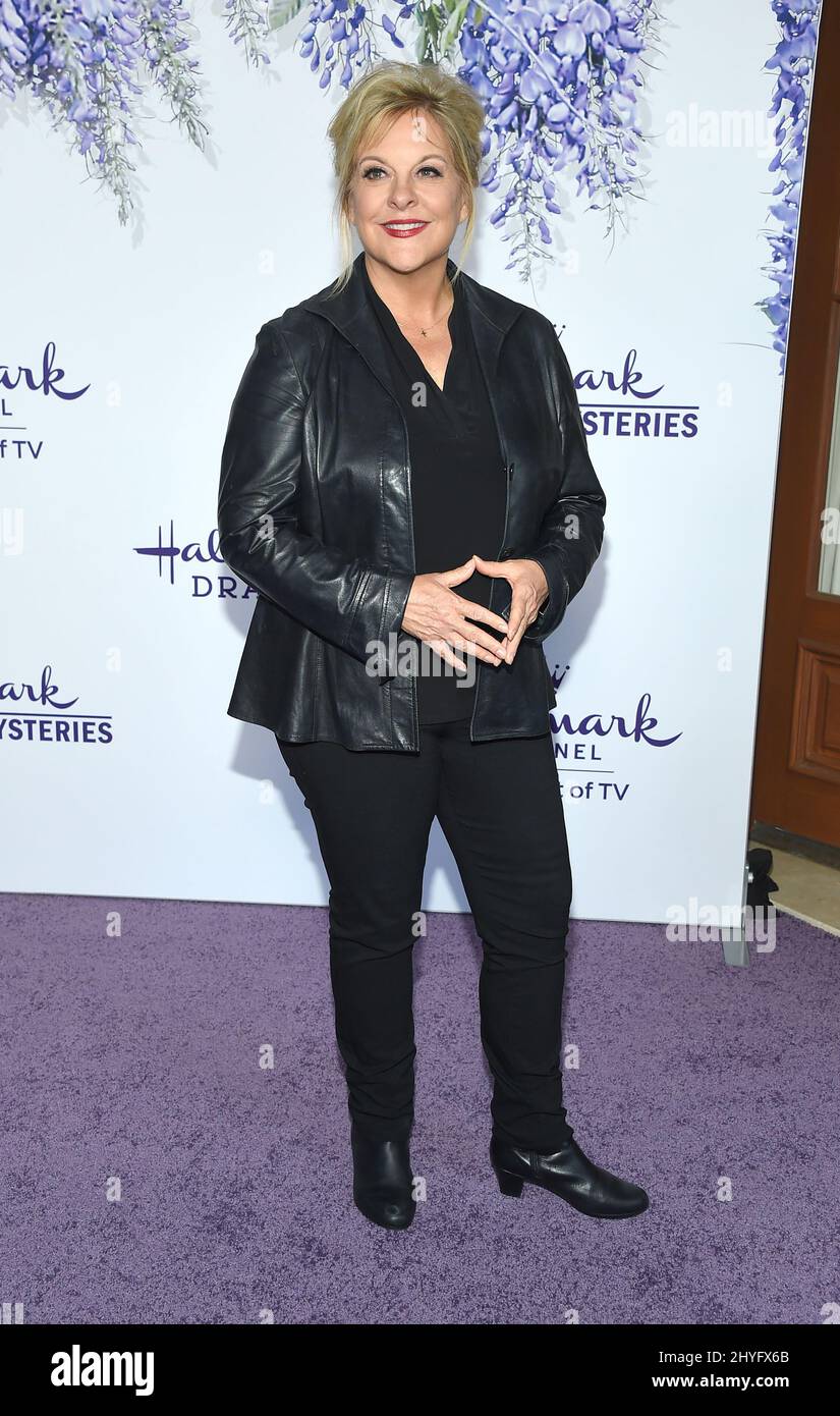 Nancy Grace at Hallmark Channel's Summer TCA event held at a private ...