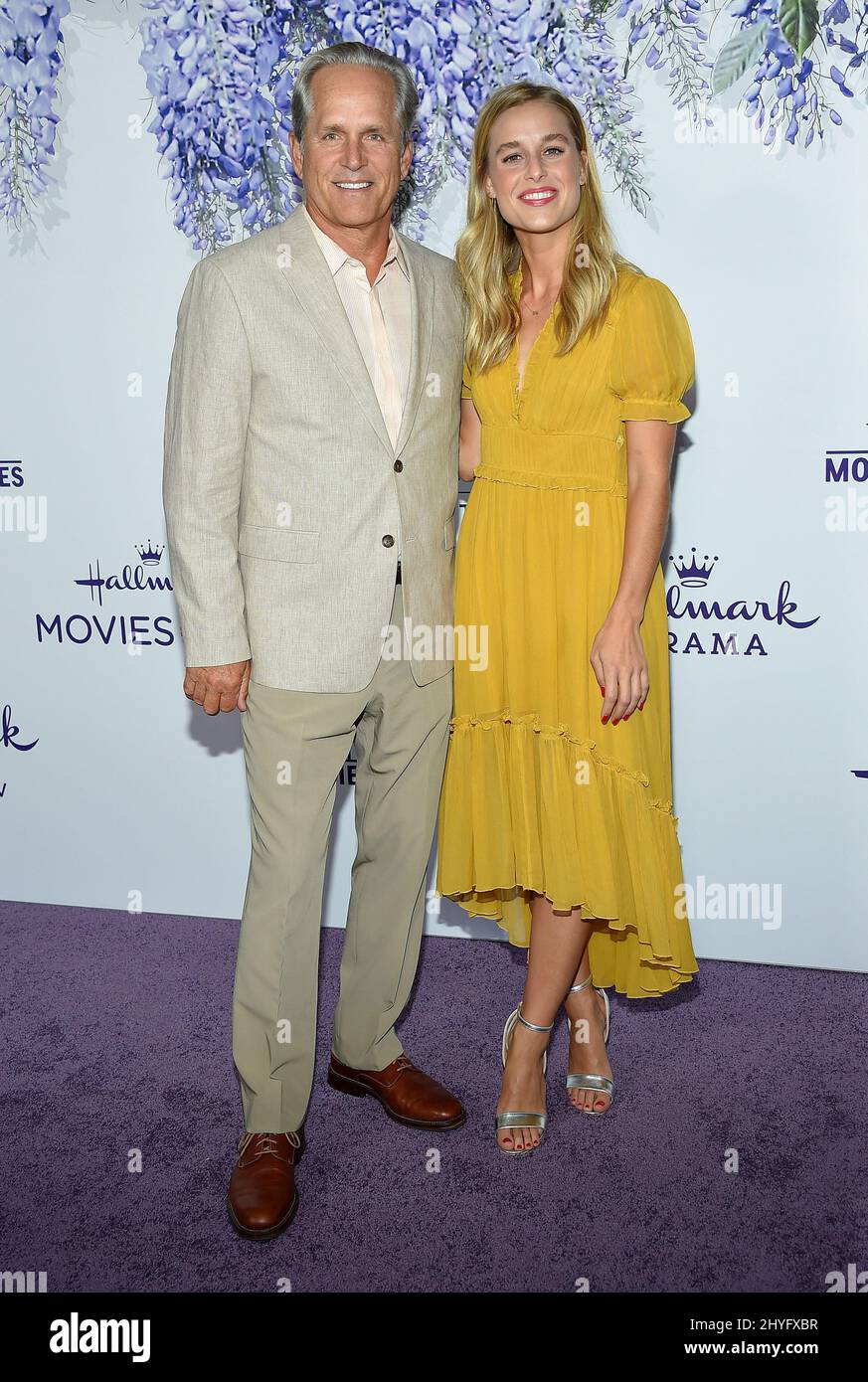 Gregory Harrison and Lily Anne Harrison at Hallmark Channel's Summer ...