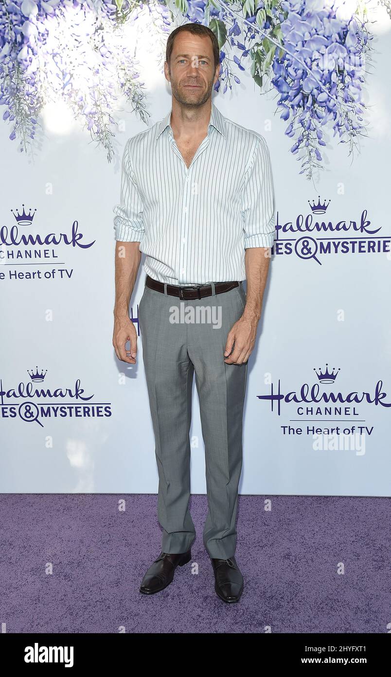 Colin Ferguson at Hallmark Channel's Summer TCA event held at a private ...