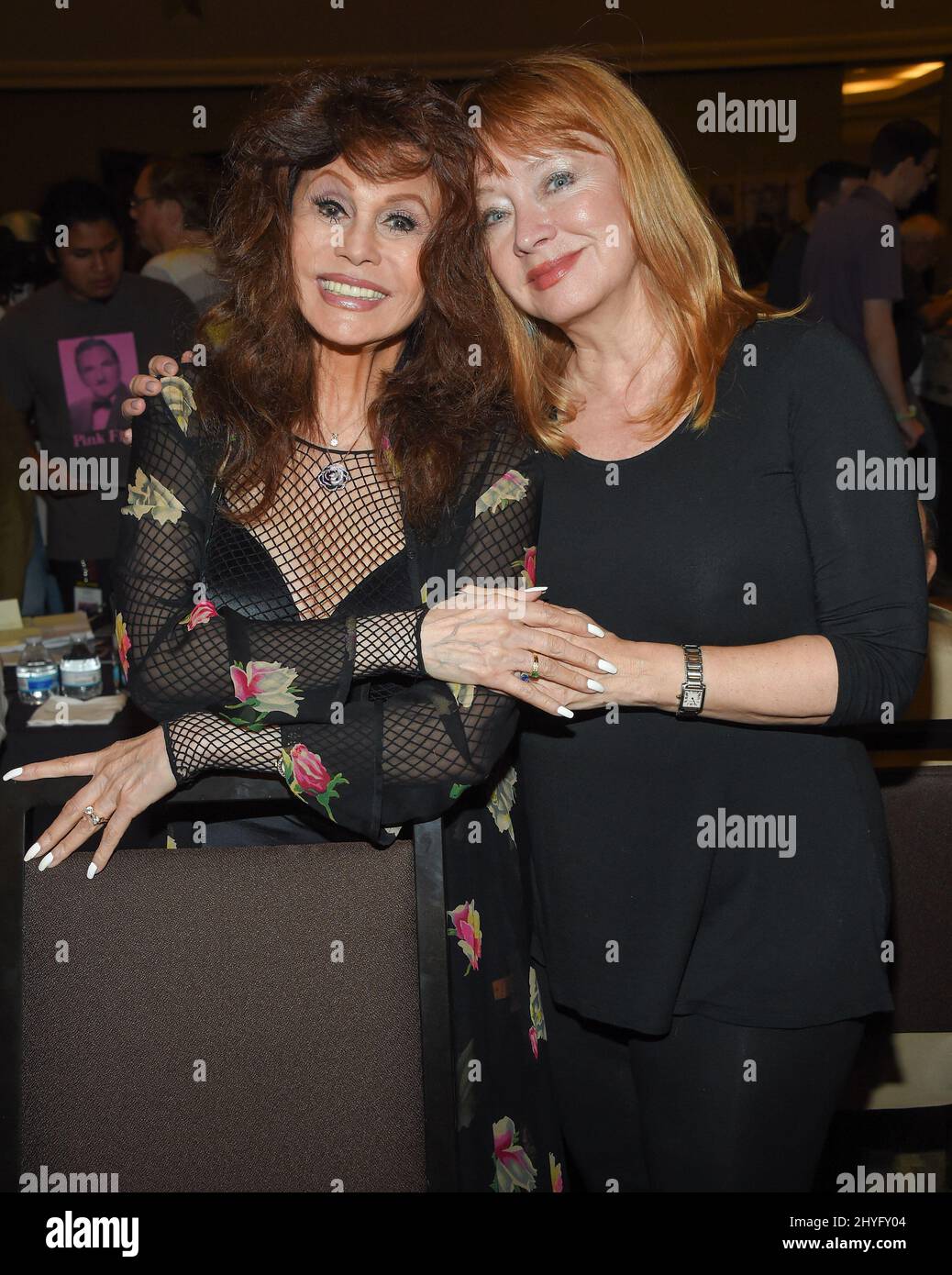 BarBara Luna and Andrea Evans at the Hollywood Show at LAX Westin Hotel ...