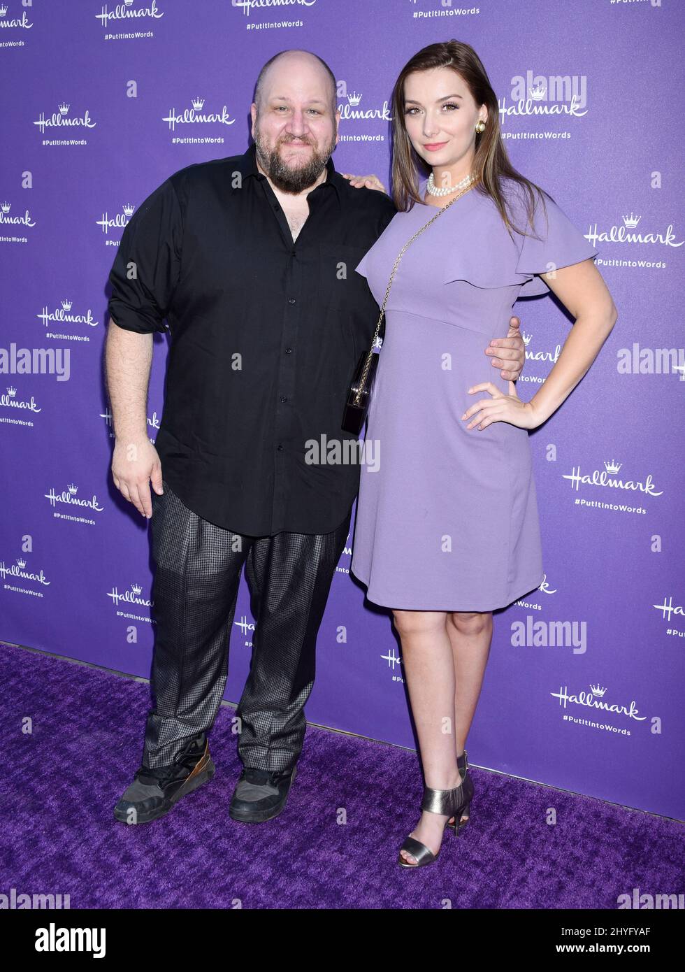 Stephen Kramer Glickman and Rachel Ann Mullins attending Hallmark's ...