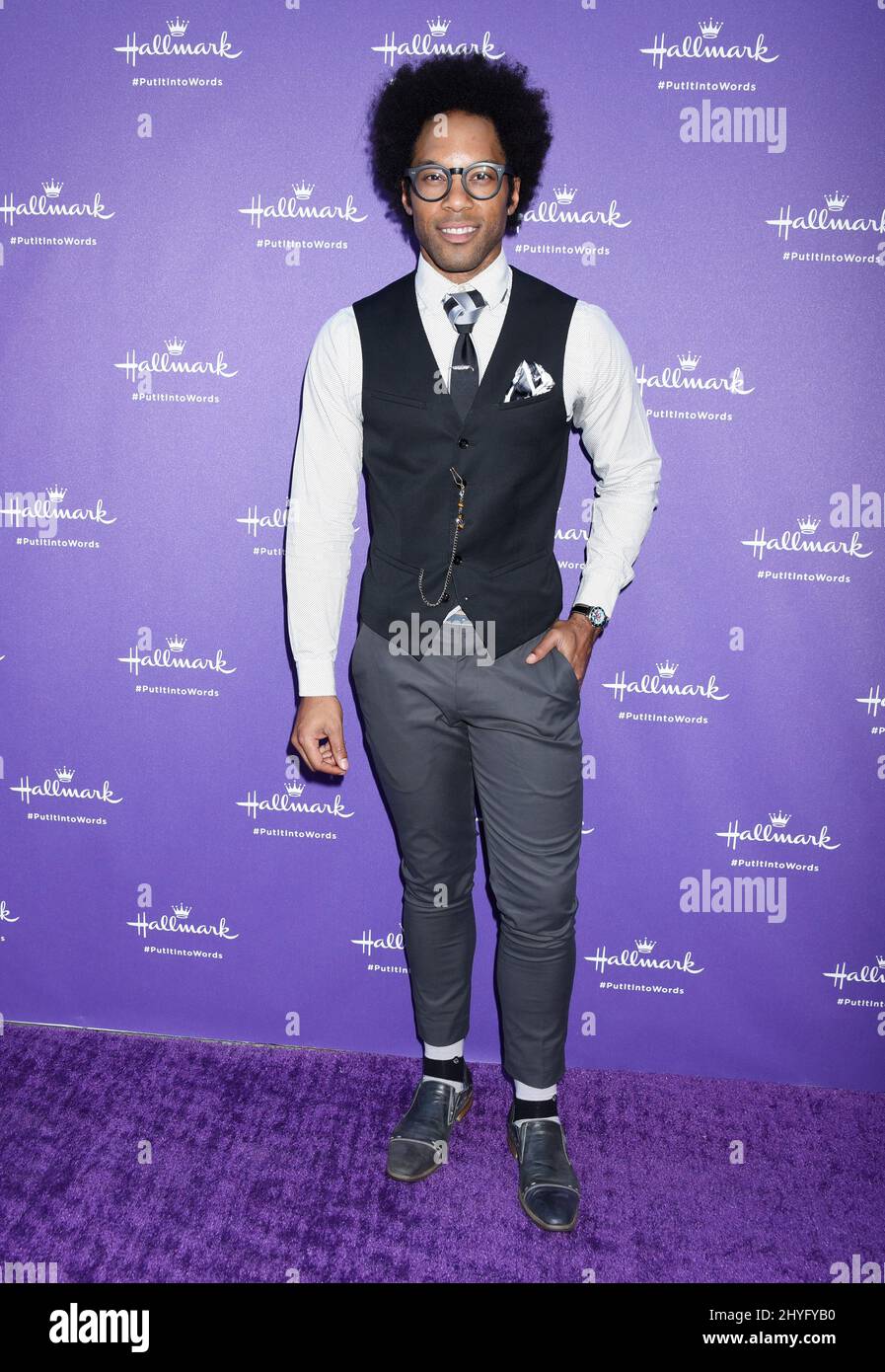 Johnathan Fernandez attending Hallmark's "Put It Into Words" Campaign ...