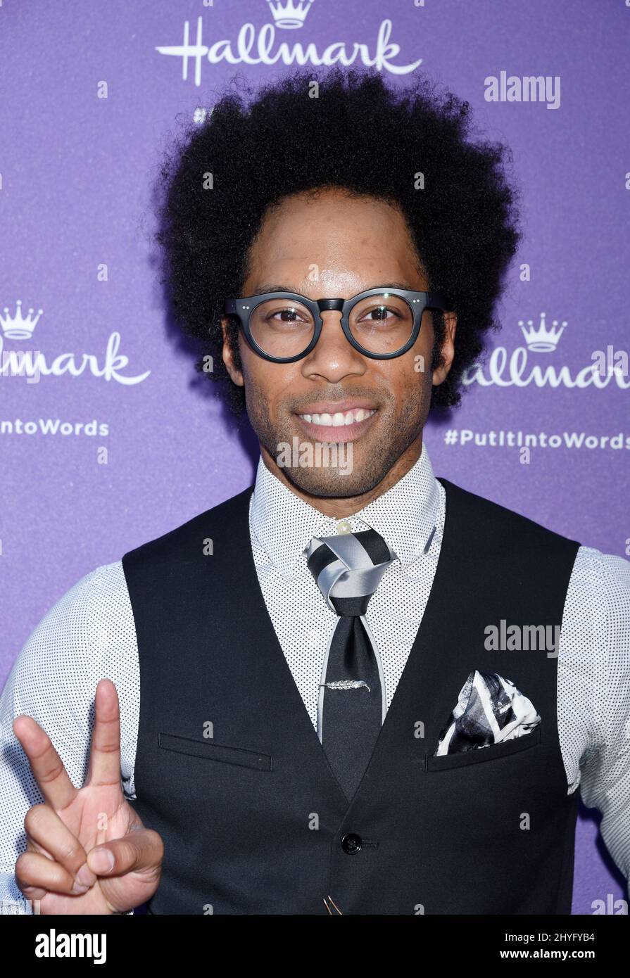 Johnathan Fernandez attending Hallmark's "Put It Into Words" Campaign ...