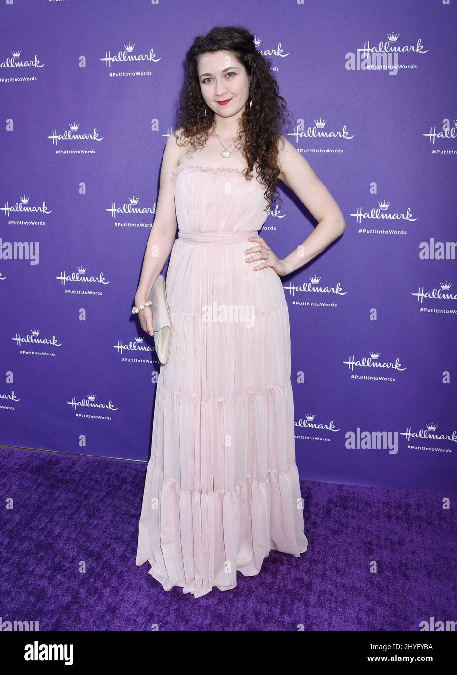 Marietta Melrose attending Hallmark's "Put It Into Words" Campaign ...