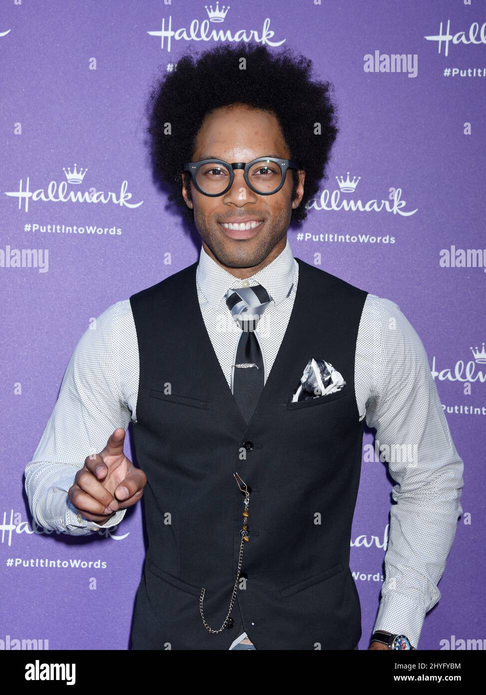Johnathan Fernandez attending Hallmark's "Put It Into Words" Campaign ...