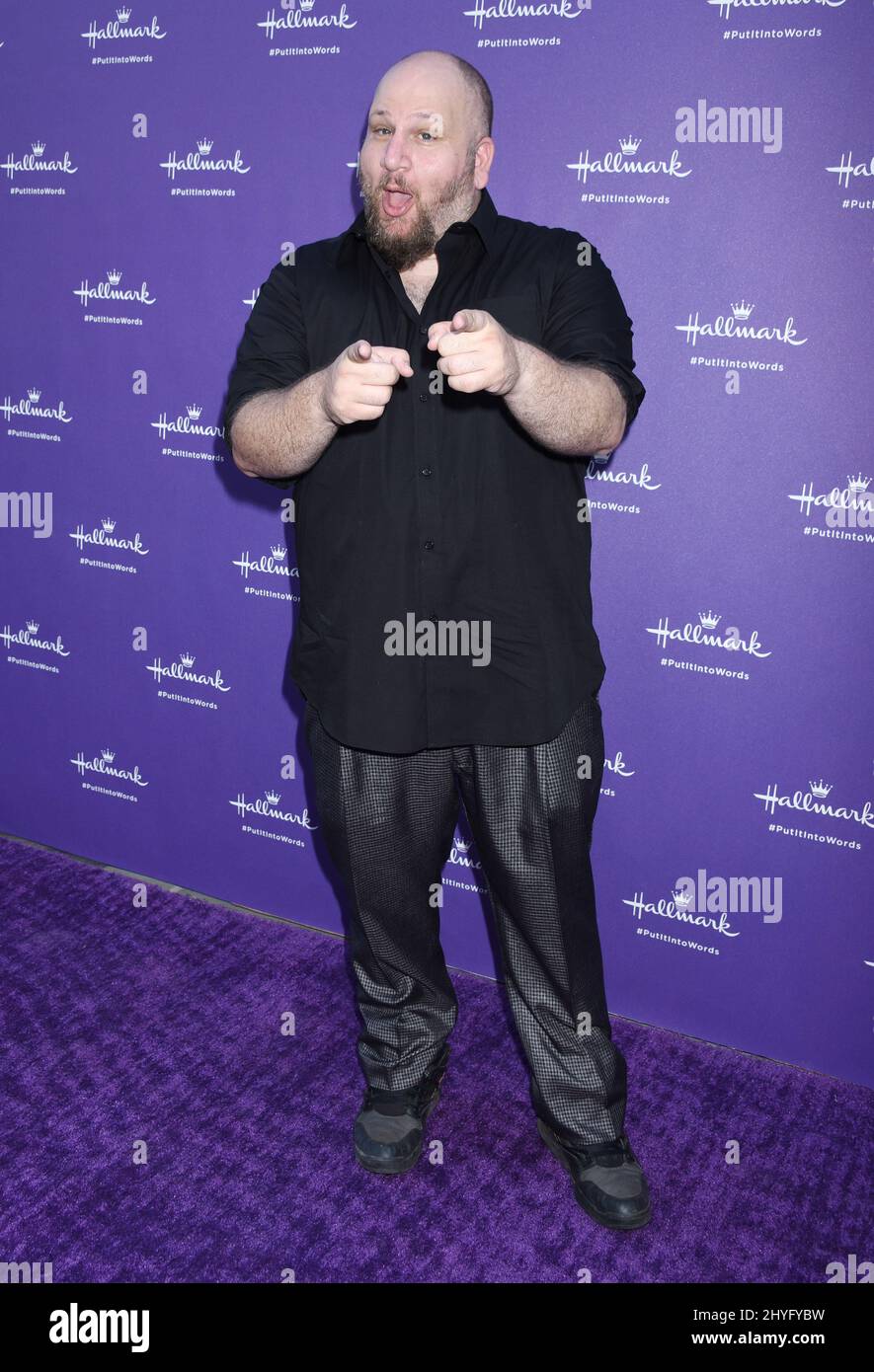Stephen Kramer Glickman attending Hallmark's "Put It Into Words ...