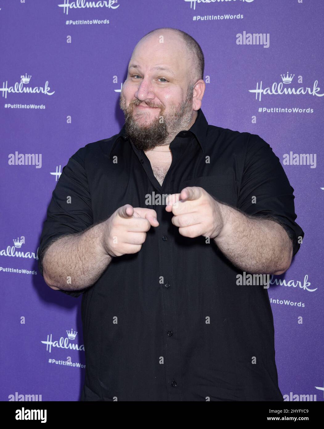Stephen Kramer Glickman attending Hallmark's "Put It Into Words ...