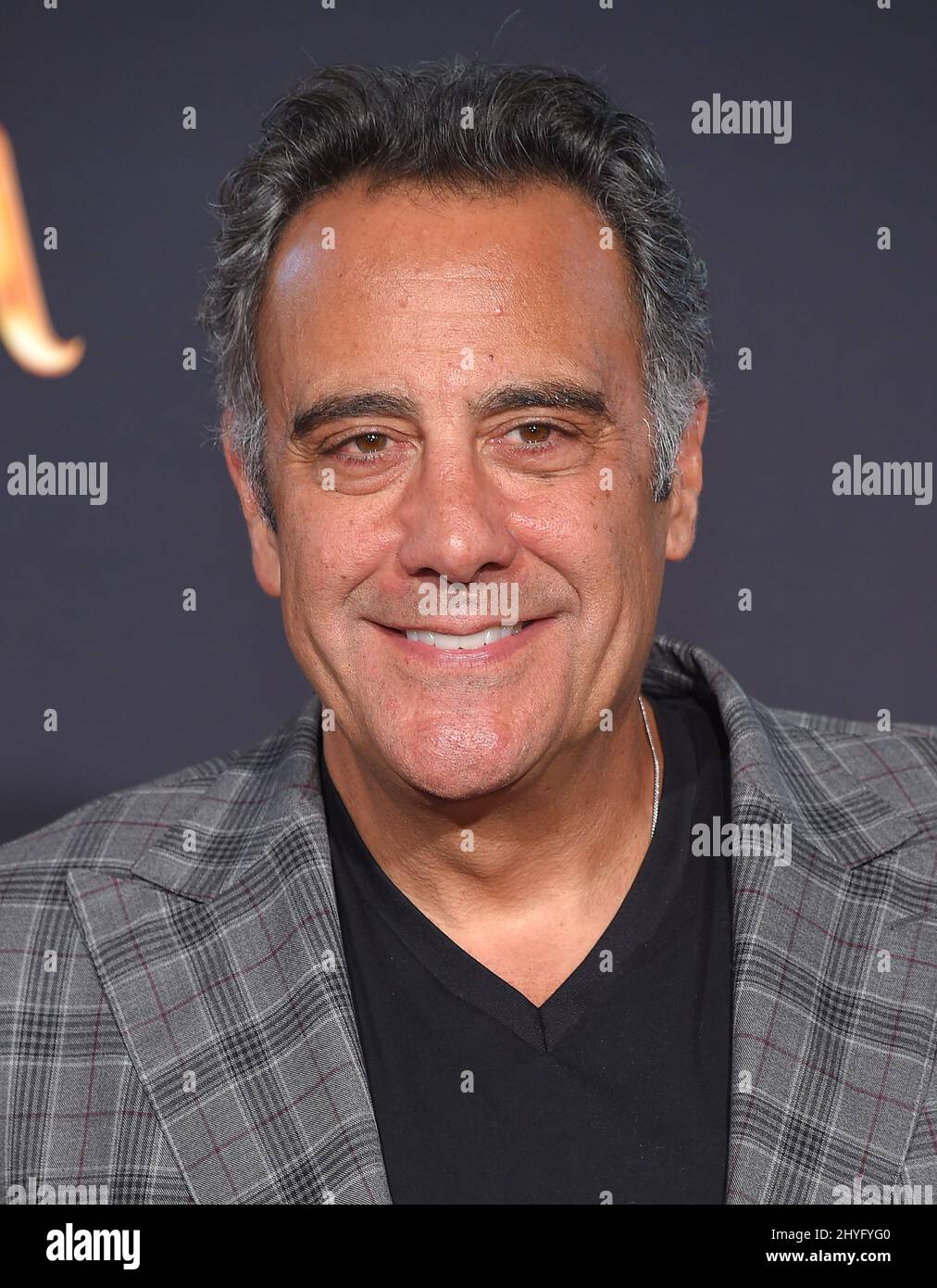 Brad Garrett attending the premiere of Christopher Robin in Los Angeles ...