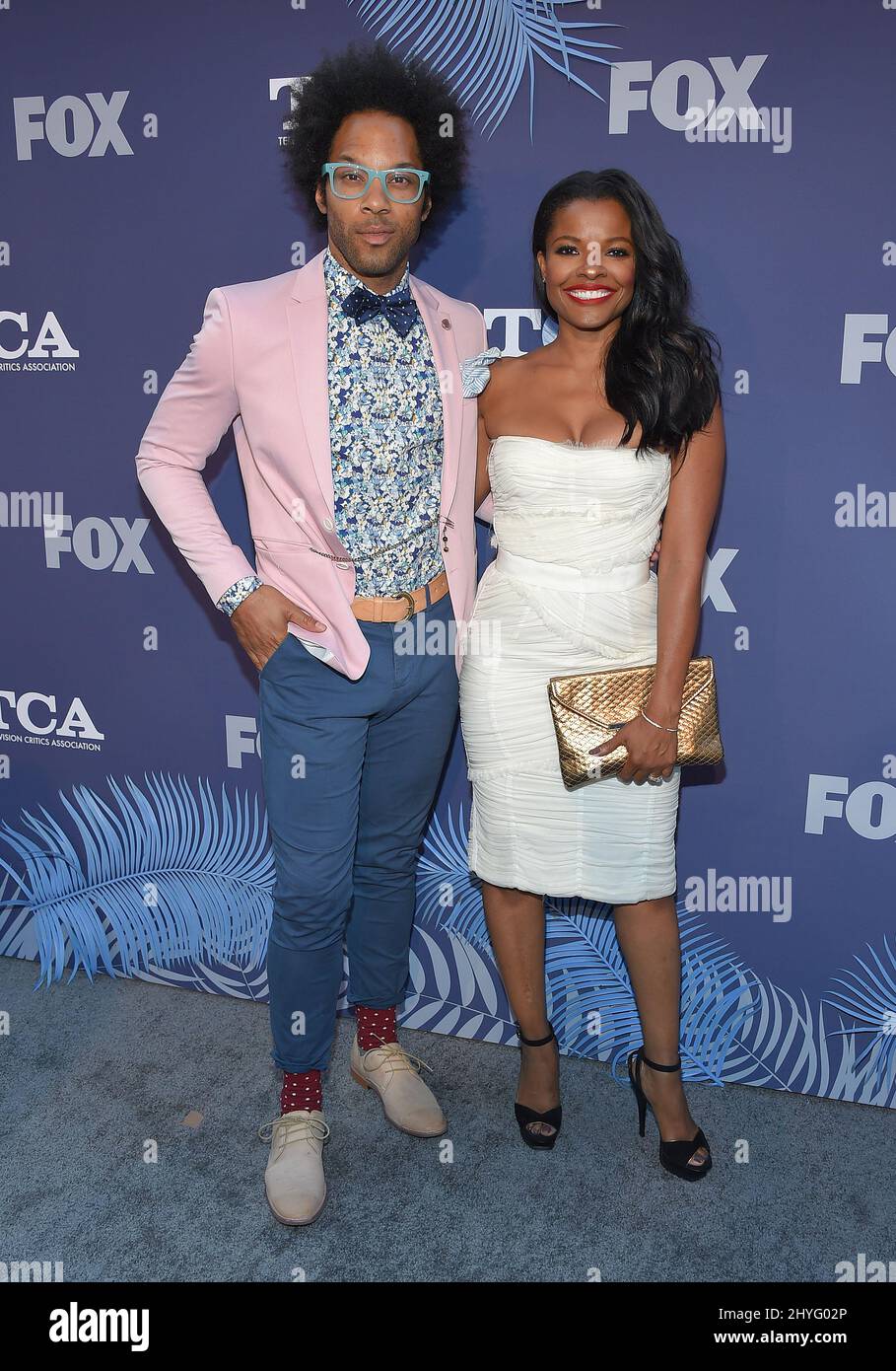 Johnathan Fernandez and Keesha Sharp at the FOX Summer TCA 2018 All ...