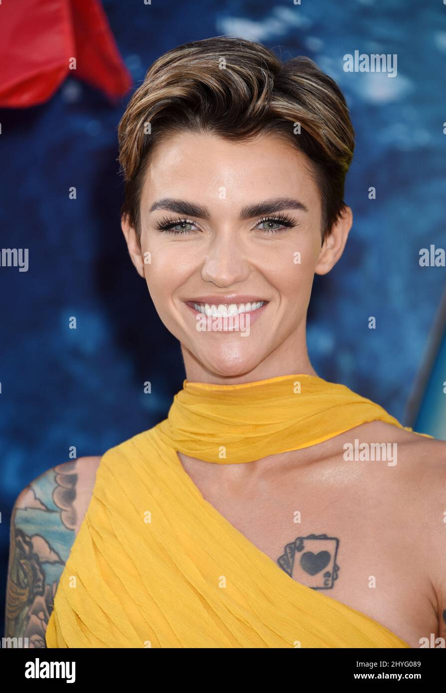 Ruby Rose at Warner Bros. "THE MEG" U.S. Premiere held at the TCL ...