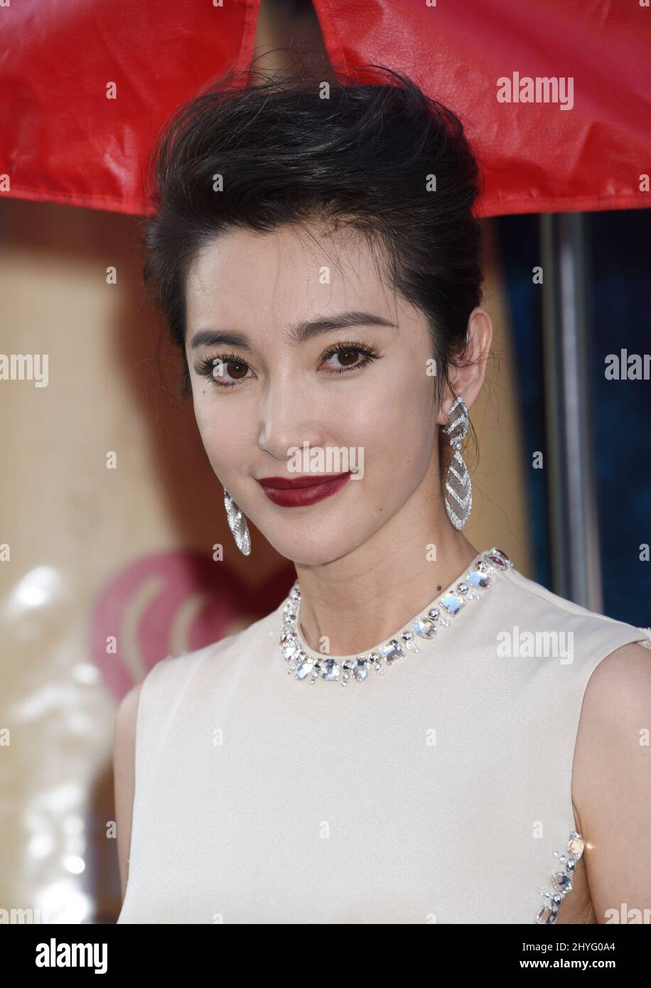 Li Bingbing at Warner Bros. "THE MEG" U.S. Premiere held at the TCL ...