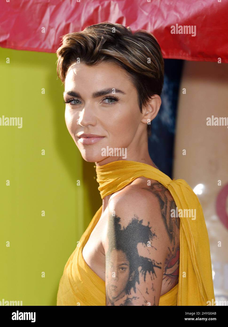 Ruby Rose at Warner Bros. "THE MEG" U.S. Premiere held at the TCL ...