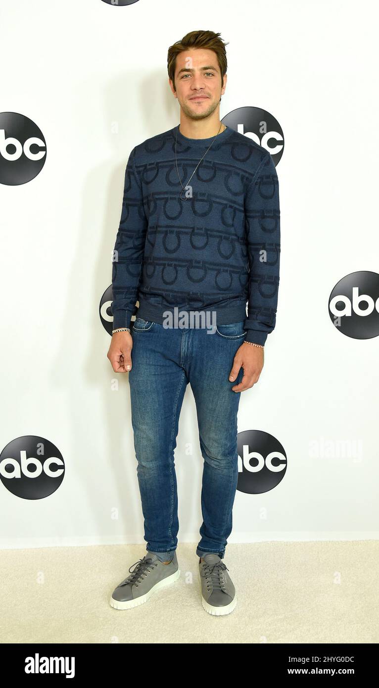 Alberto Frezza at ABC's TCA Summer Press Tour white carpet event held ...