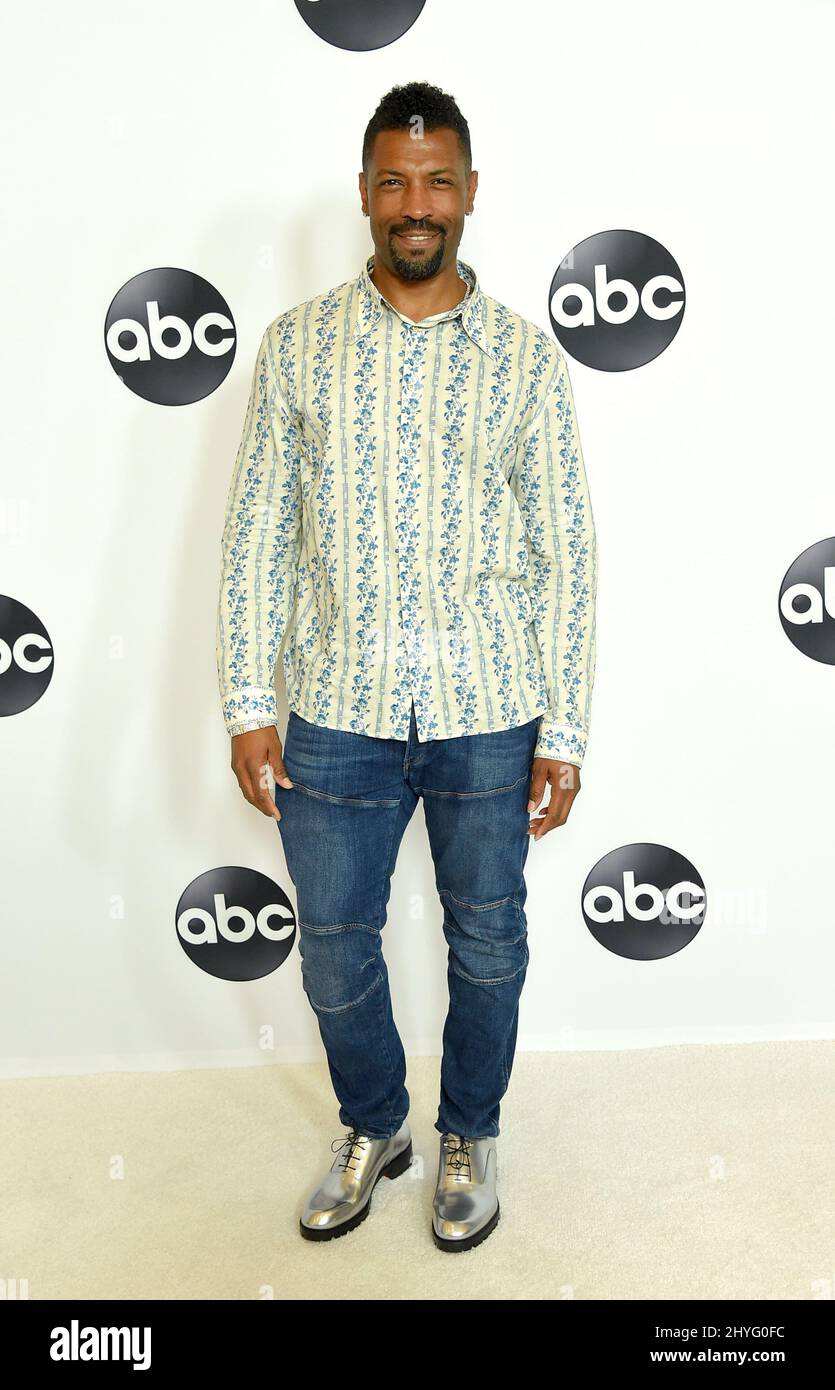Deon Cole at ABC's TCA Summer Press Tour white carpet event held at the ...