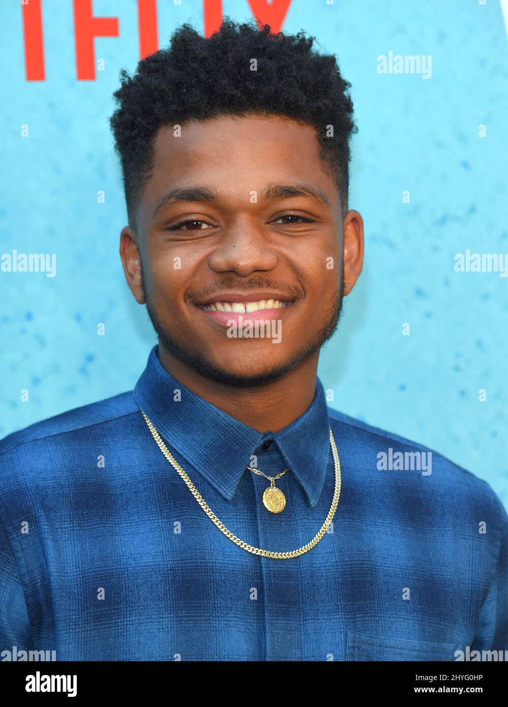 Nathan Anderson arriving to Netflix's 'All About The Washingtons ...