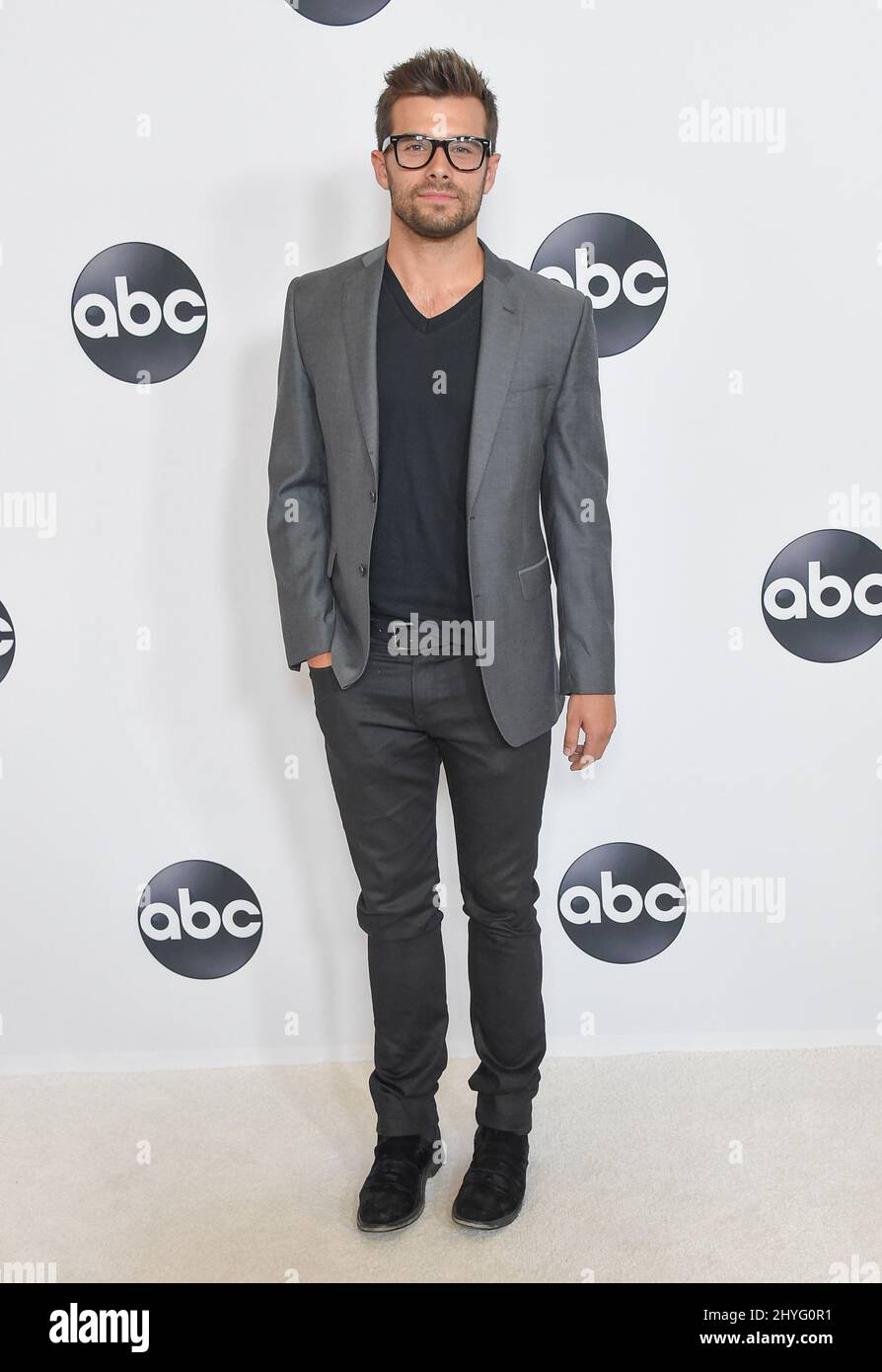 Josh Swickard at ABC's TCA Summer Press Tour white carpet event held at ...
