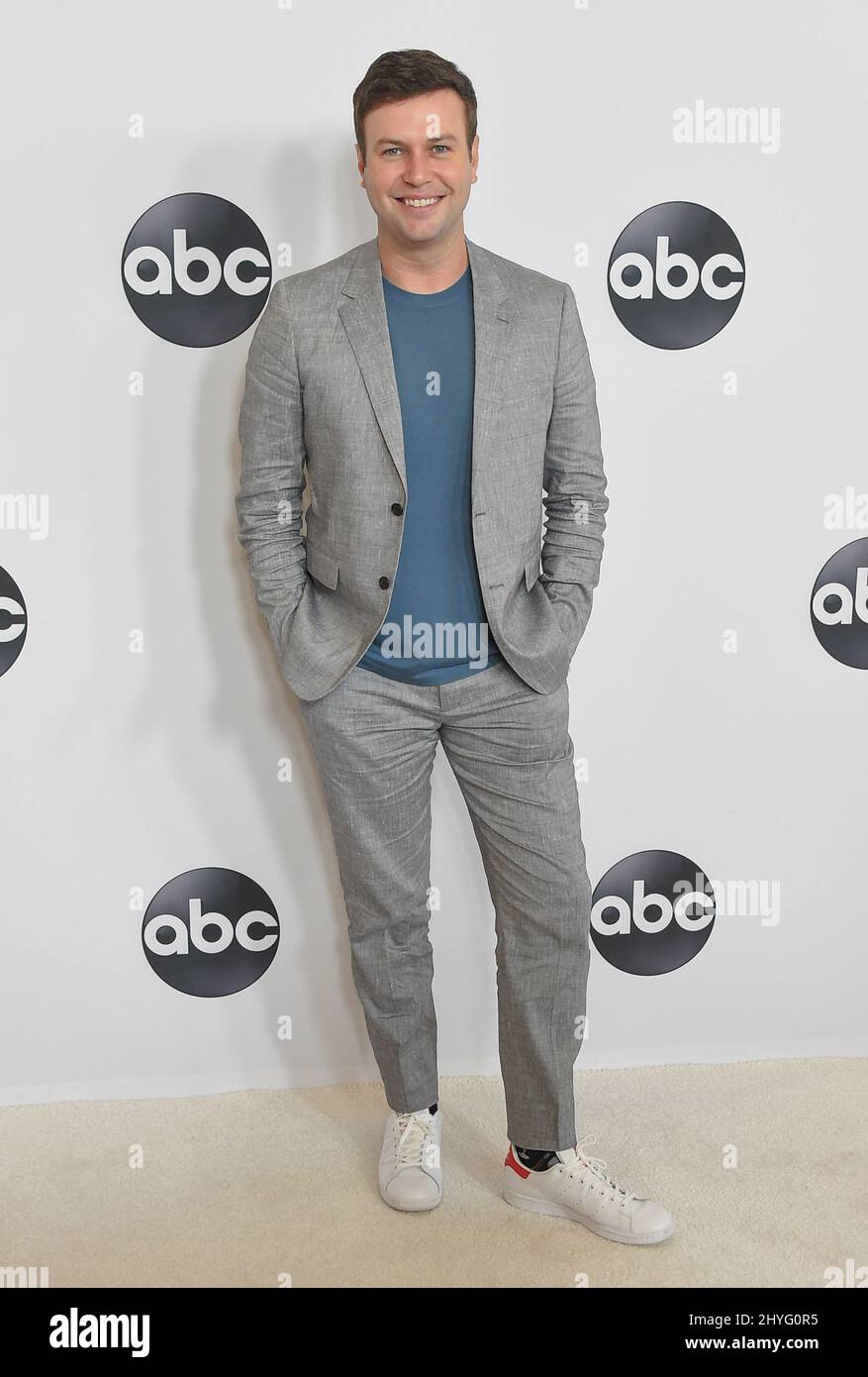 Taran Killam at ABC's TCA Summer Press Tour white carpet event held at ...