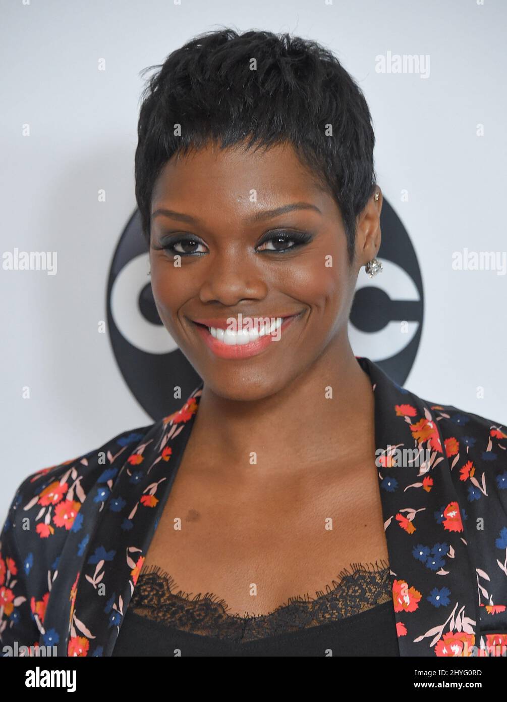 Afton Williamson at ABC's TCA Summer Press Tour white carpet event held ...