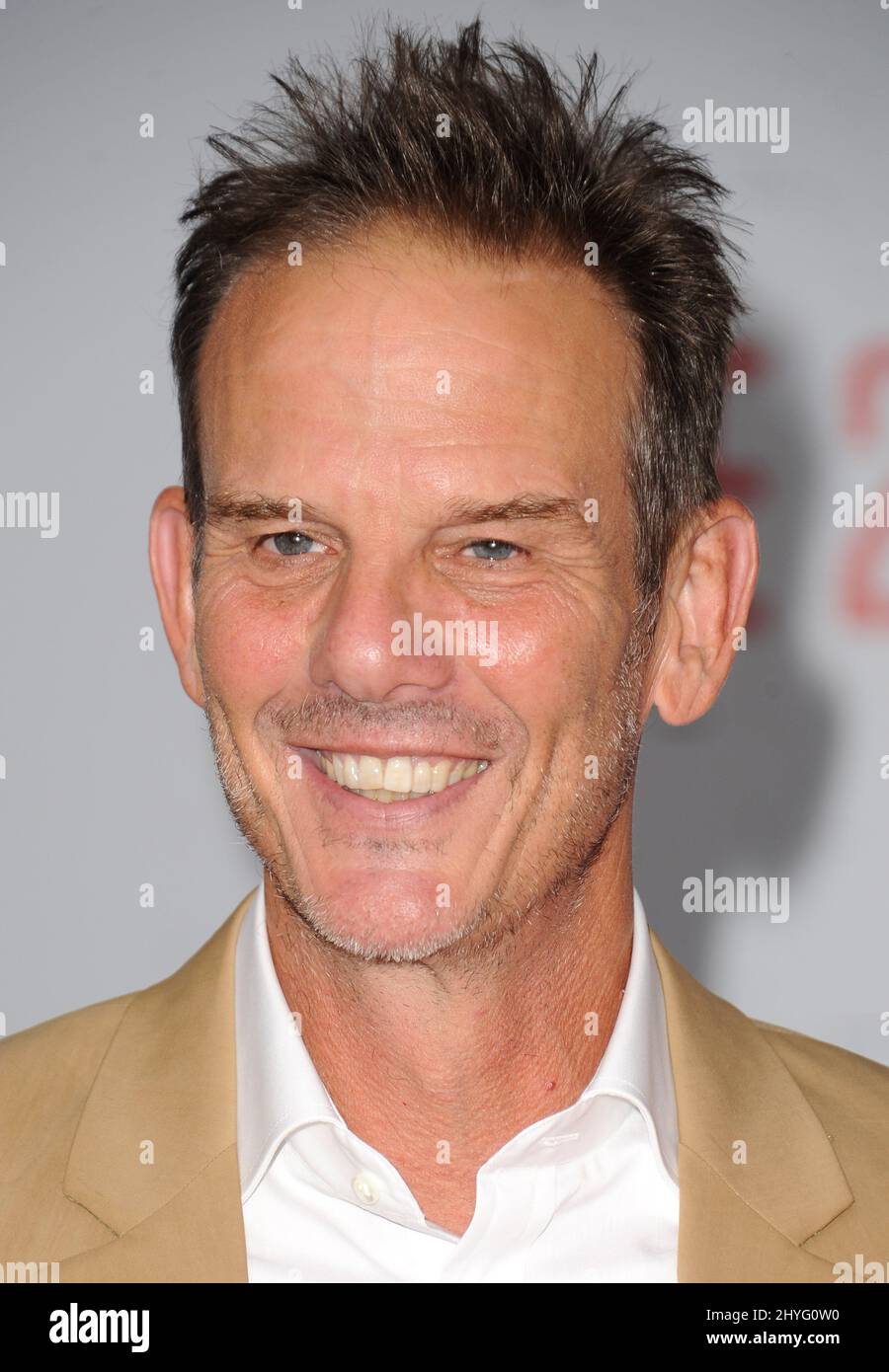 Peter Berg attending the Los Angeles premiere of Mile 22 Stock Photo ...