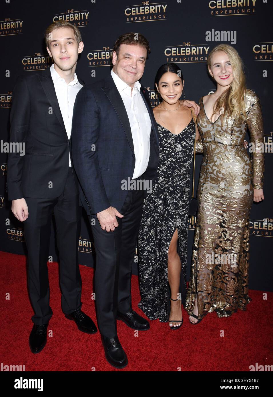Vanessa Hudgens and George Caceres at The Celebrity Experience Event ...