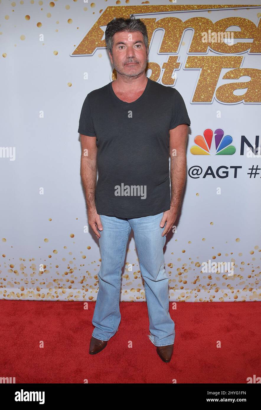 Simon Cowell at America's Got Talent live show screening and red carpet ...