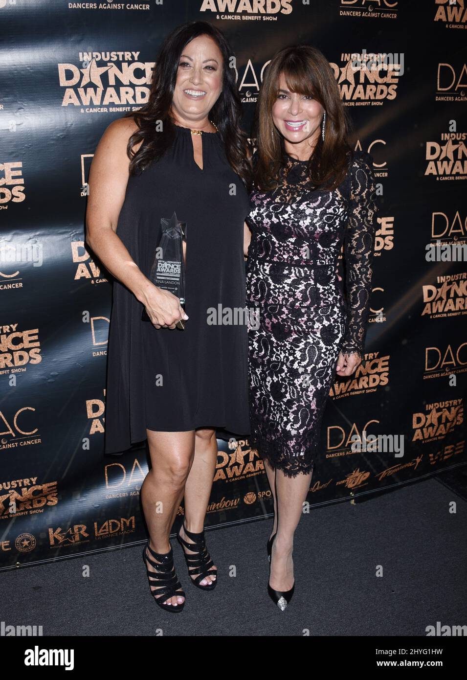 Tina Landon and Paula Abdul at the 2018 Industry Dance Awards held at ...