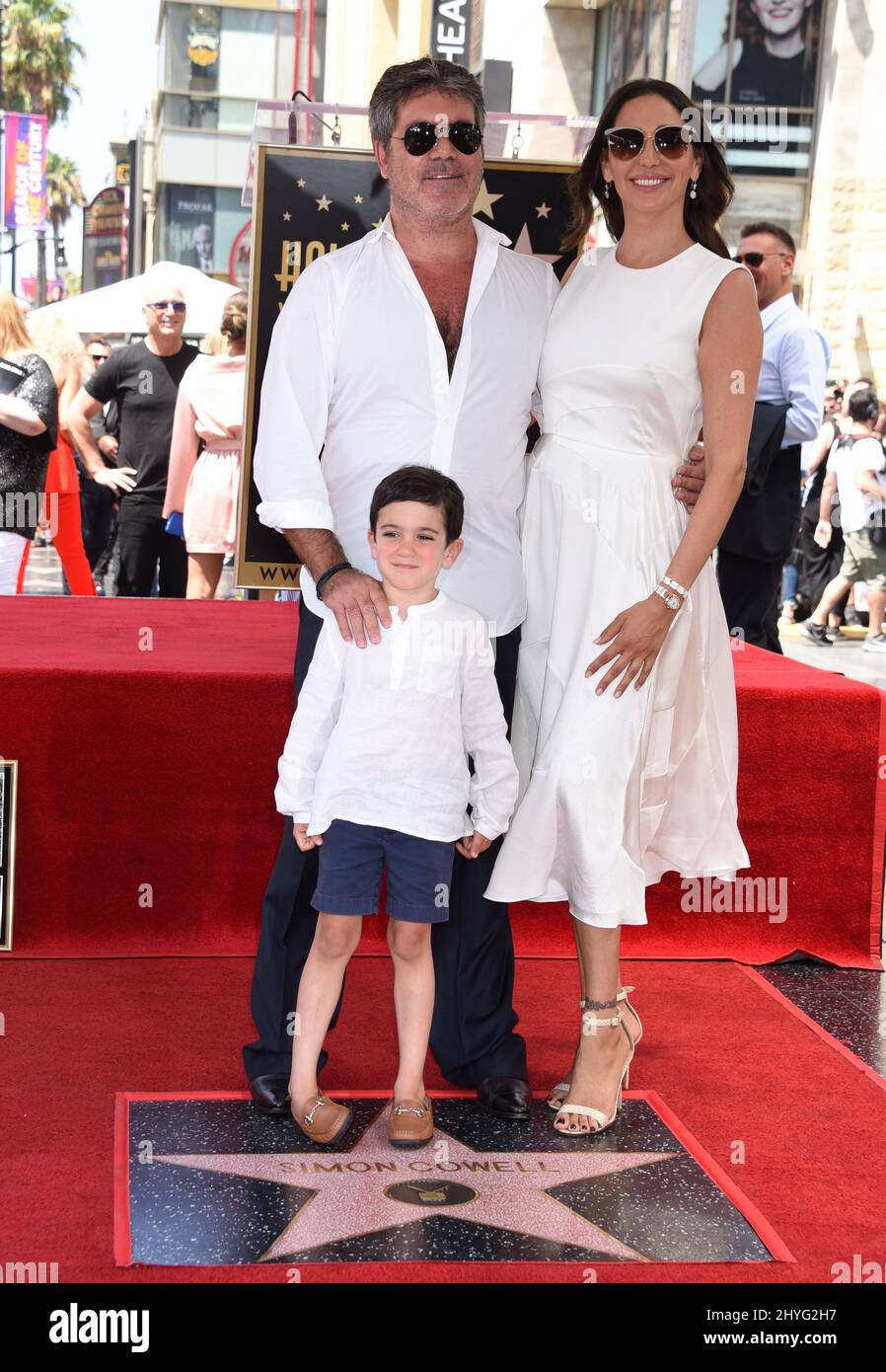 Simon cowell lauren silverman eric hi-res stock photography and images ...