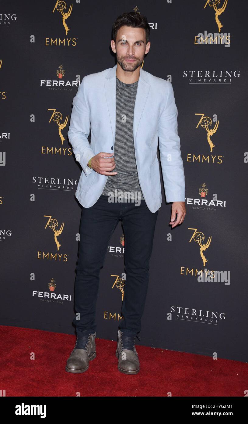 Erik Fellows at the Daytime Television Stars Celebrate 70th Emmy Awards ...