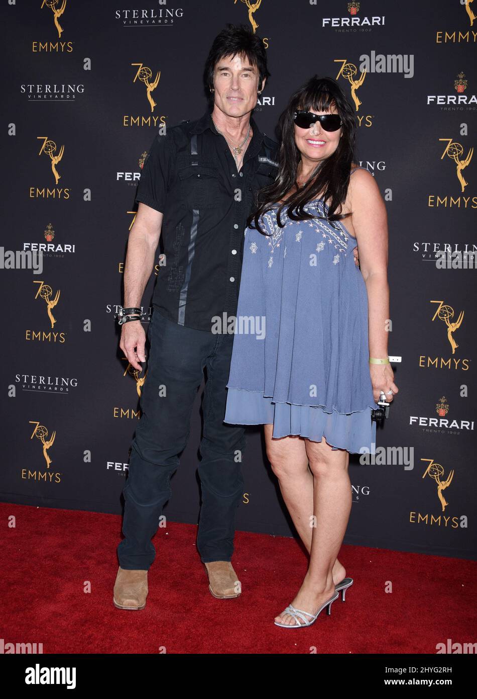 Ronn Moss and Devin DeVasquez at the Daytime Television Stars Celebrate ...