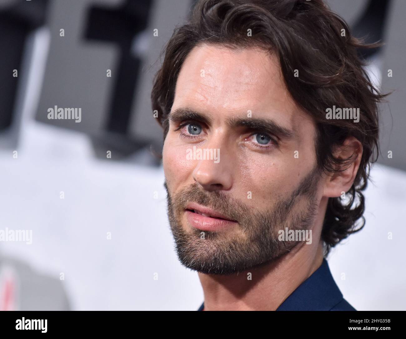 Tyson Ritter attending the Pepperming World Premiere in Los Angeles ...