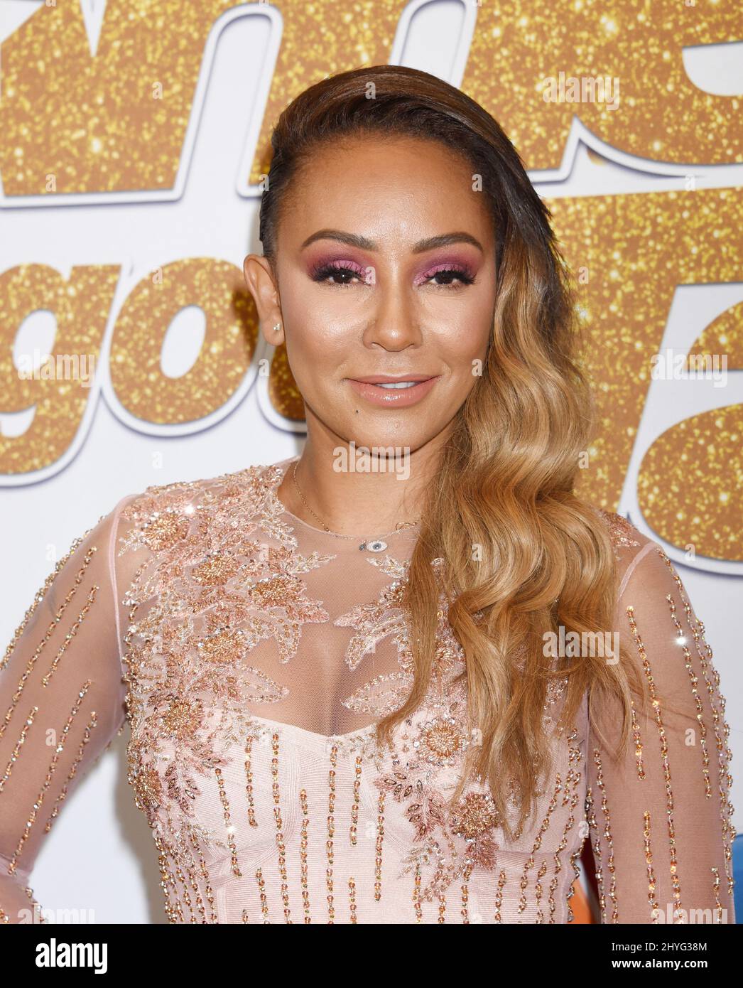 Mel B attending the America's Got Talent Live Show Red Carpet in Los ...