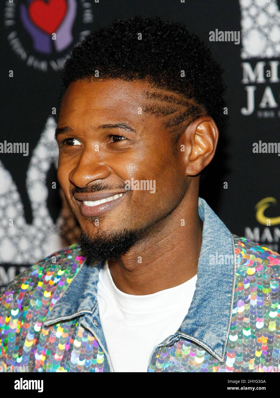Usher Curly Hair