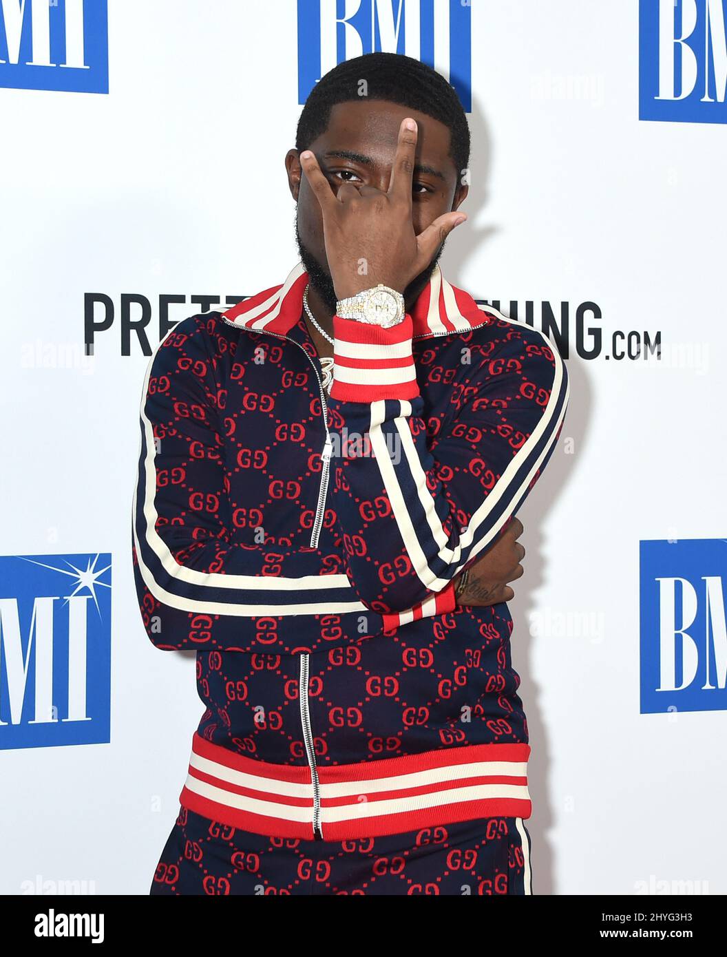 Samuel '30 ROC' Gloade attending Teyana the 2018 BMI R&B Hip Hop Awards ...