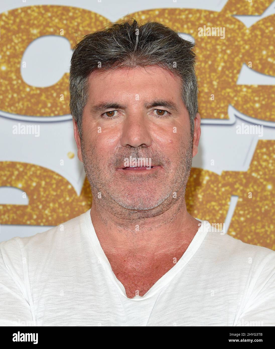 Simon Cowell at "America's Got Talent" screening and red carpet held at ...