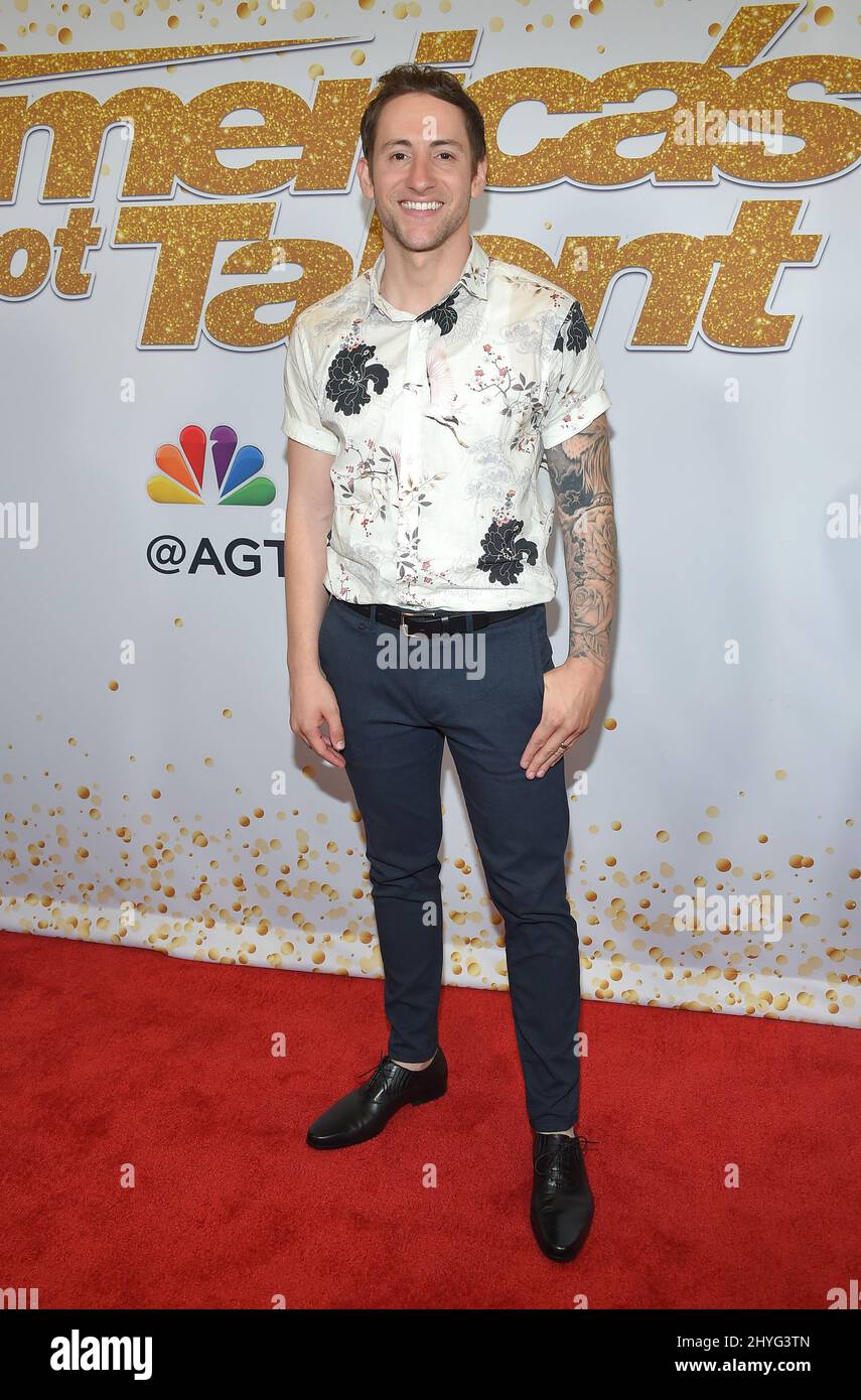 Samuel J. Comroe at "America's Got Talent" screening and red carpet ...