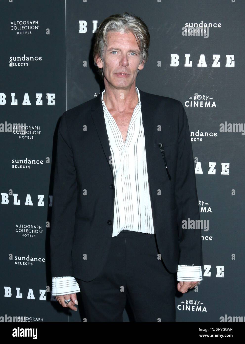 Charlie Sexton Attending The Blaze Special Screening Held In New York City Usa On September 5