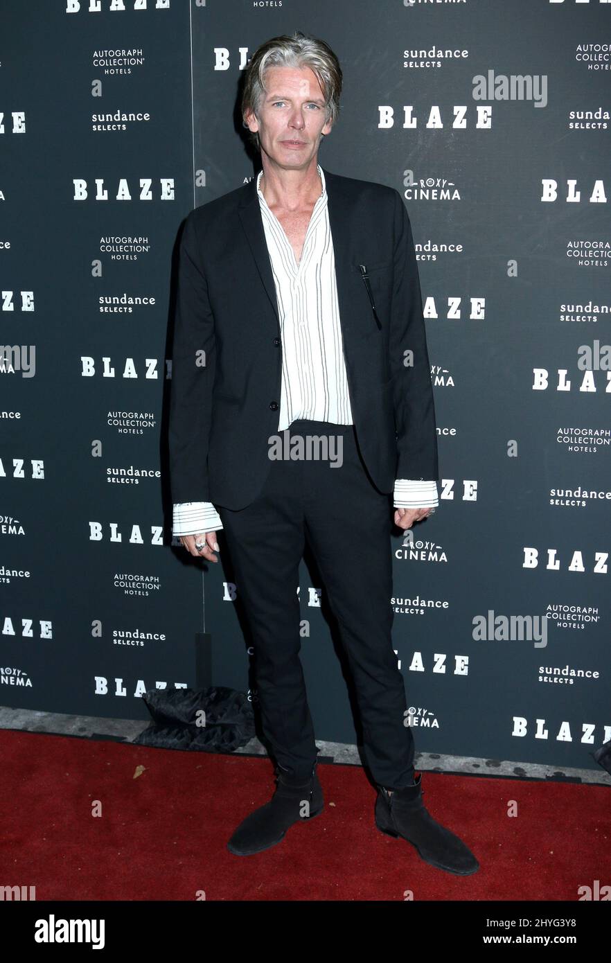 Charlie Sexton Attending The Blaze Special Screening Held In New York City Usa On September 5