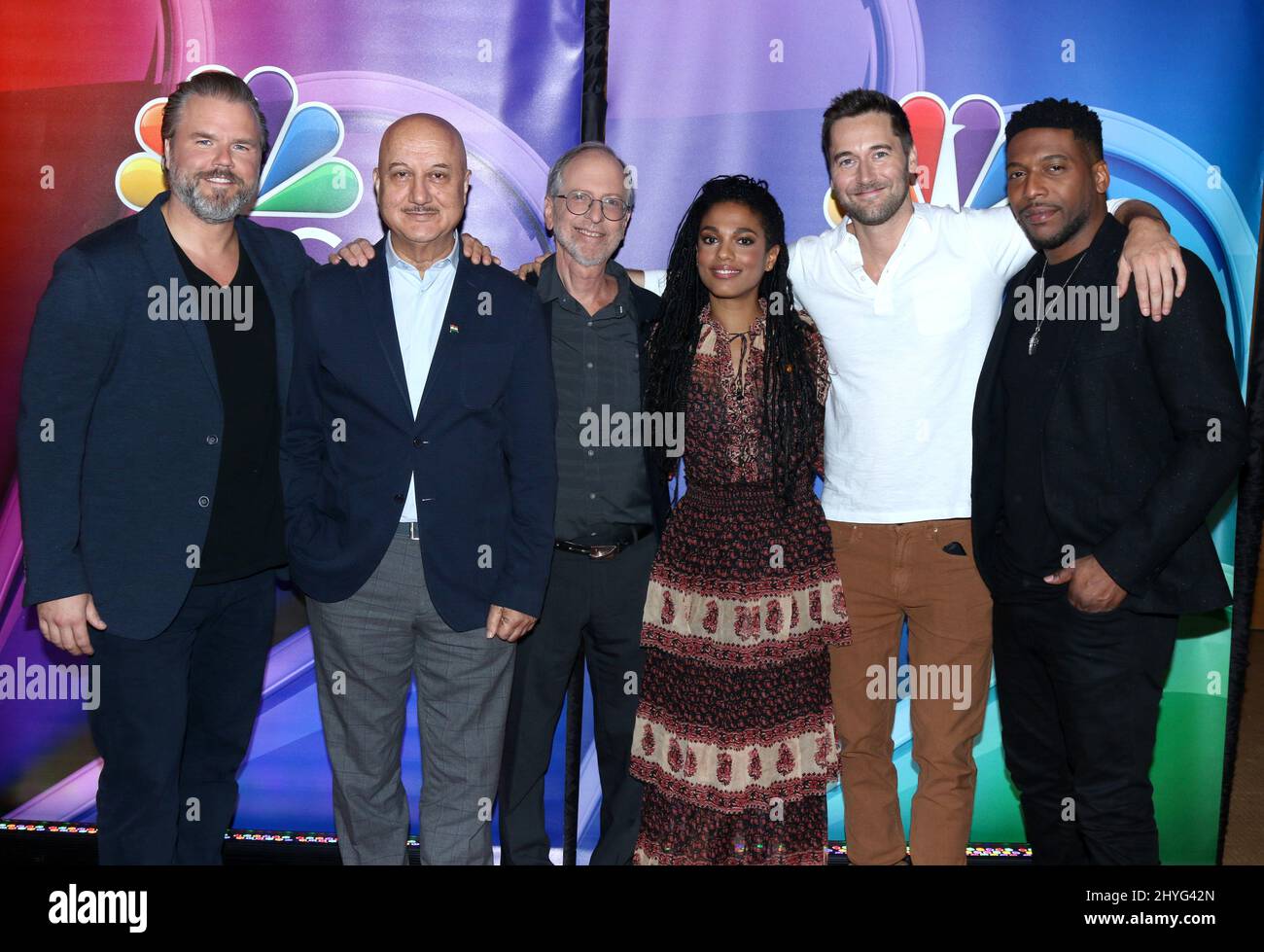 Tyler Labine, Anupam Kher, Dr. Eric Manheimer, Freema Agyeman, R ...