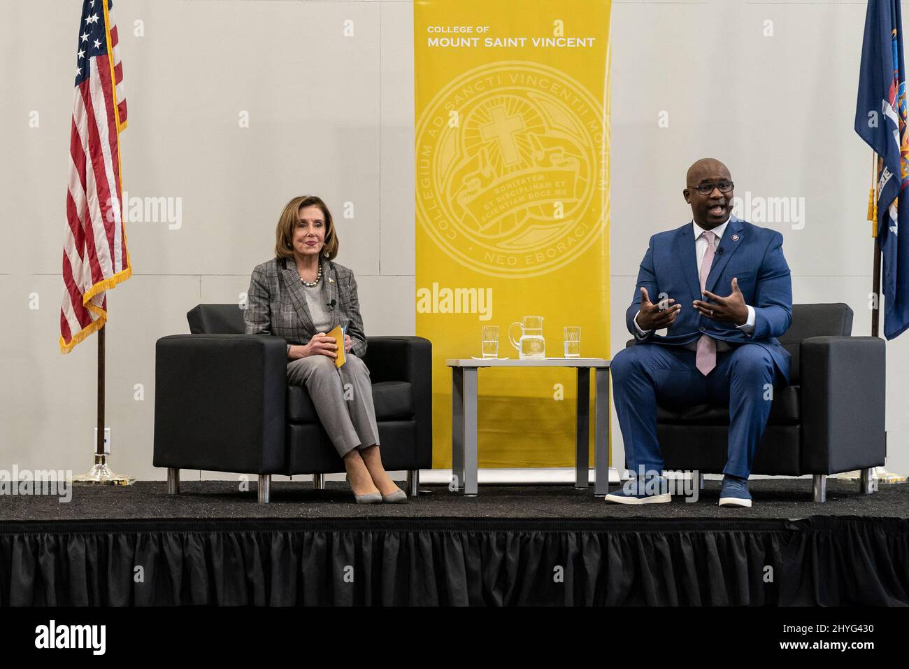 New York, United States. 14th Mar, 2022. Representative Jamaal Bowman ...