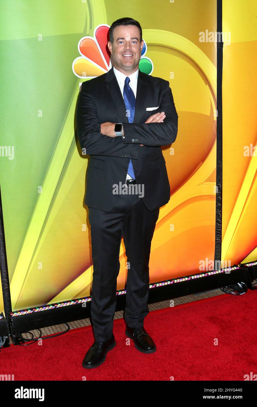 Carson daly nbc fall new york junket hi-res stock photography and ...