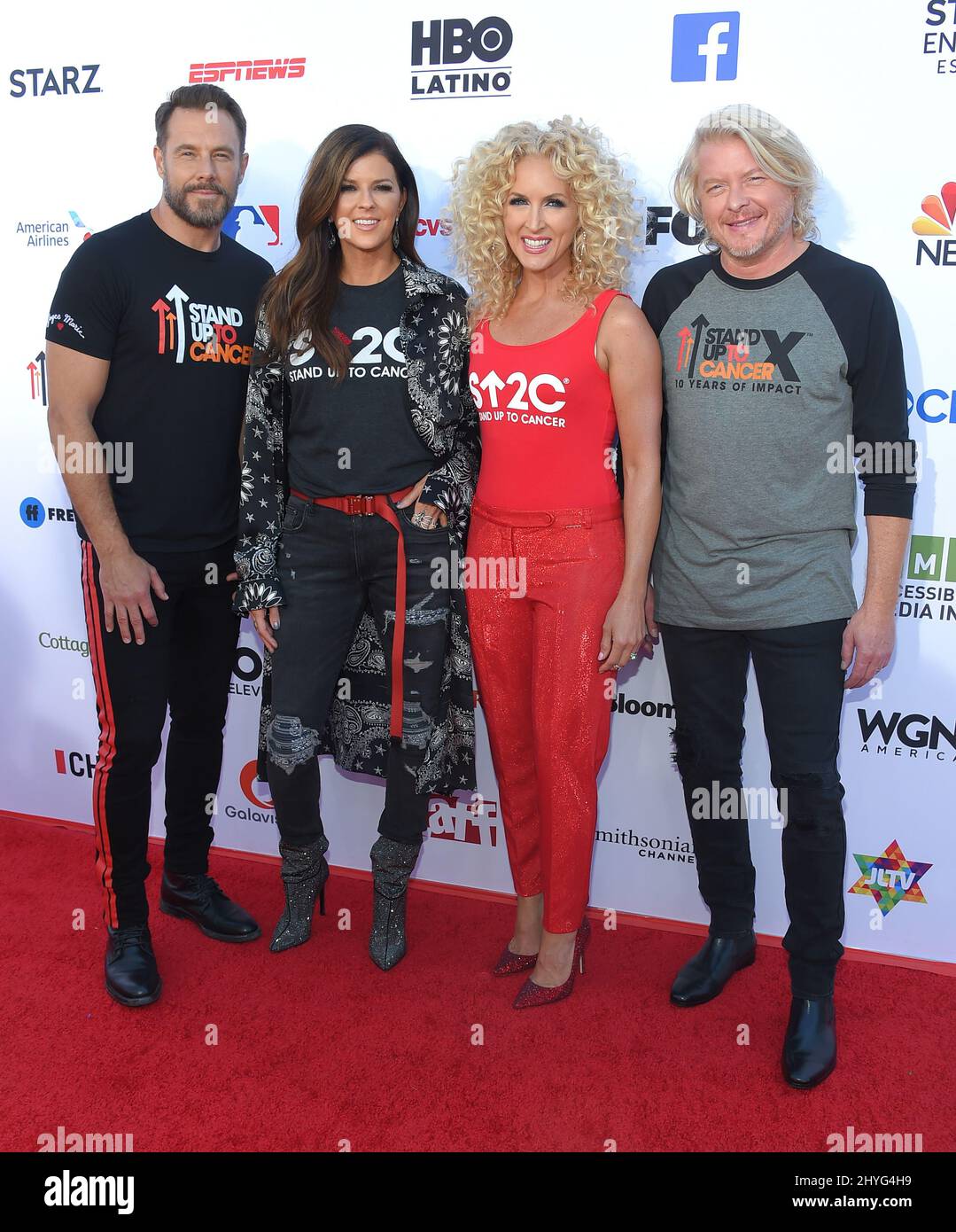 Little Big Town at the 2018 Stand Up To Cancer (SU2C) telecast held at ...