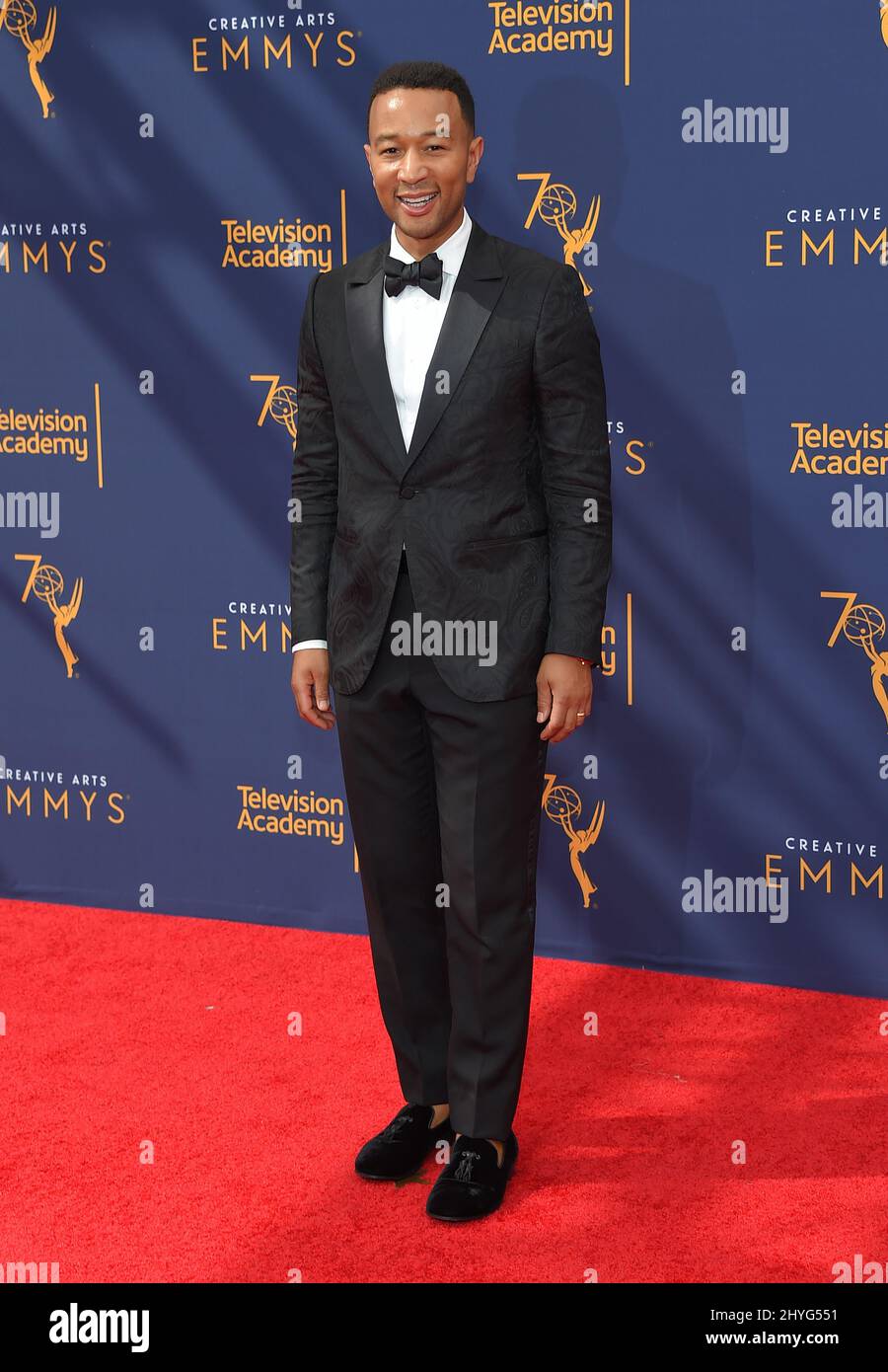 John Legend arrives at the 70th Primetime Creative Arts Emmy Awards ...