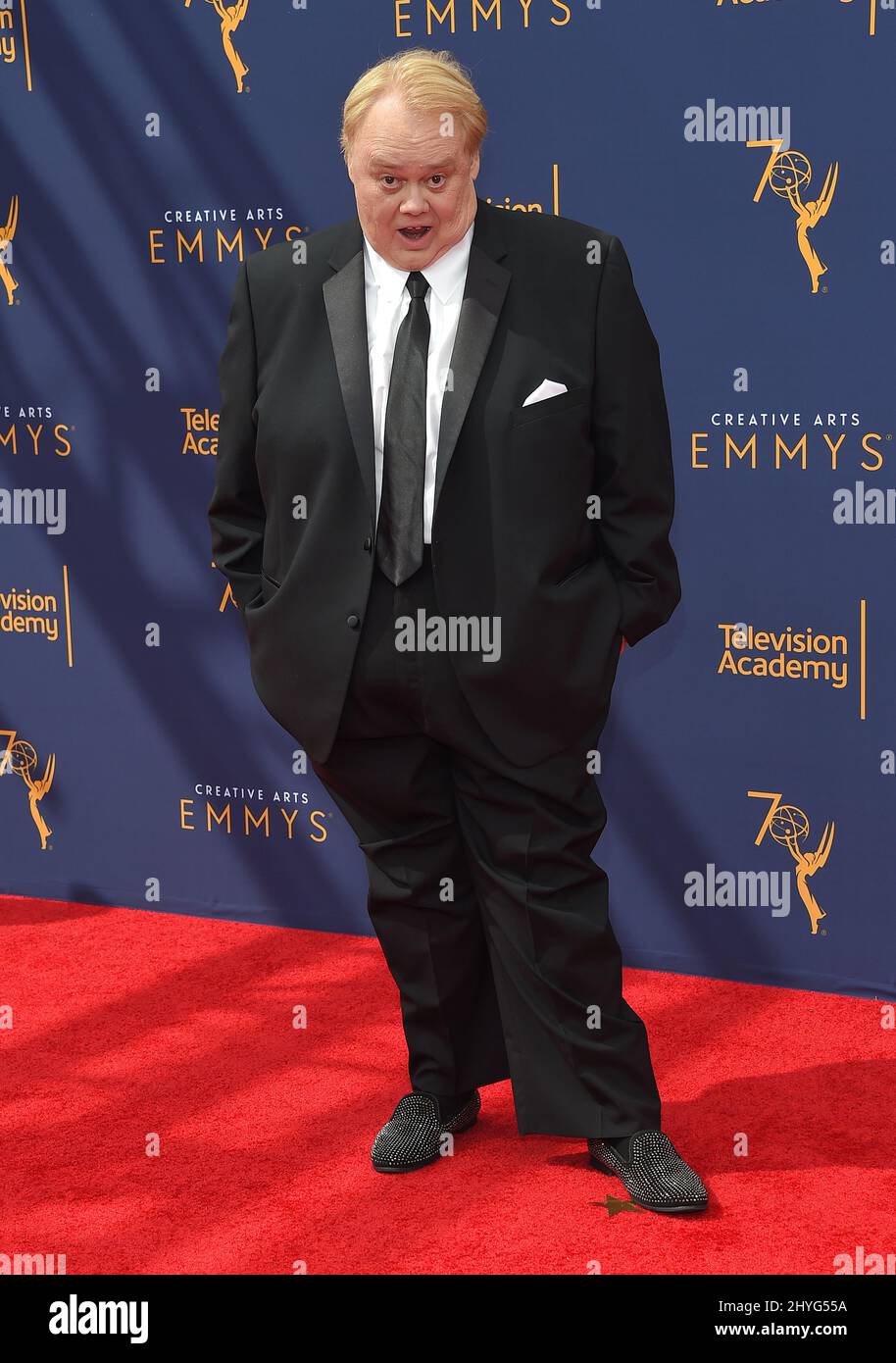 Louie Anderson arrives at the 70th Primetime Creative Arts Emmy Awards ...